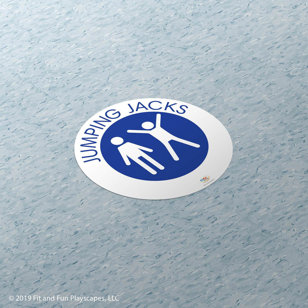 Jumping Jacks SUPER STICKERS® – Fit and Fun Playscapes LLC