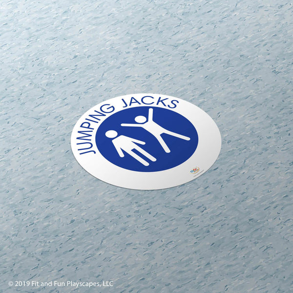 Jumping Jacks SUPER STICKERS® – Fit and Fun Playscapes LLC