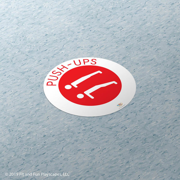 Push Ups Super Sticker – Fit and Fun Playscapes LLC