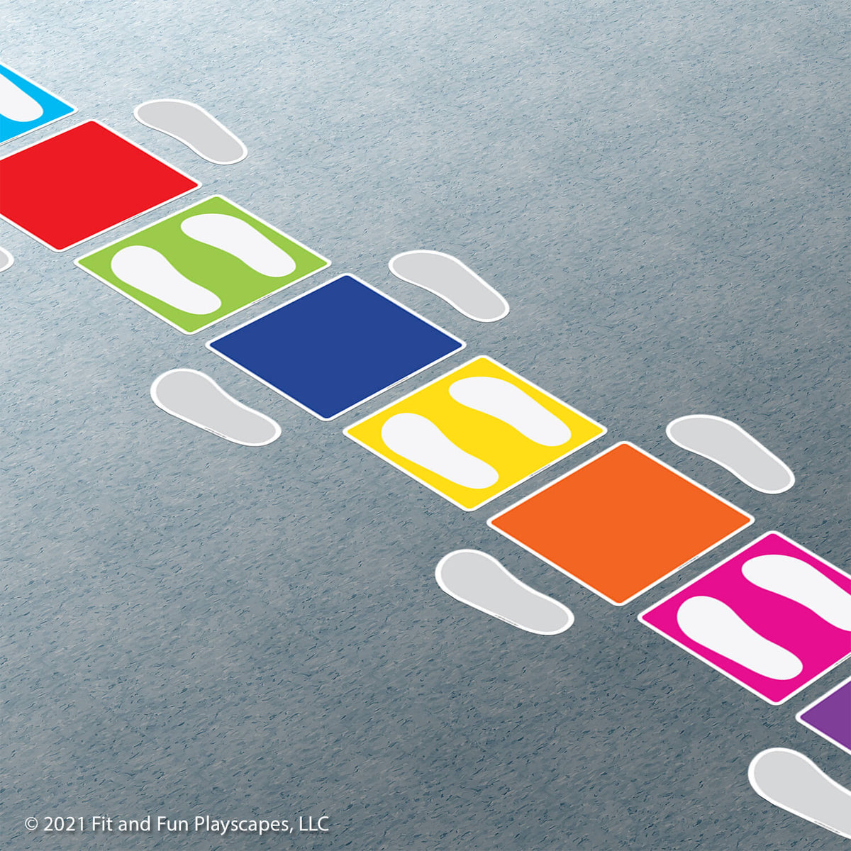 Fitness Agility Ladder Super Stickers – Fit and Fun Playscapes LLC